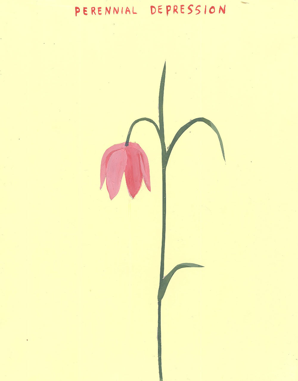 Drooping Flower Art
